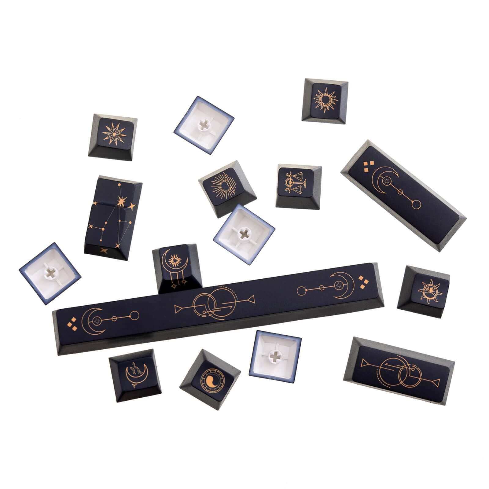 Gamakay Cherry Profile PBT Keycap Set -Constellation Theme