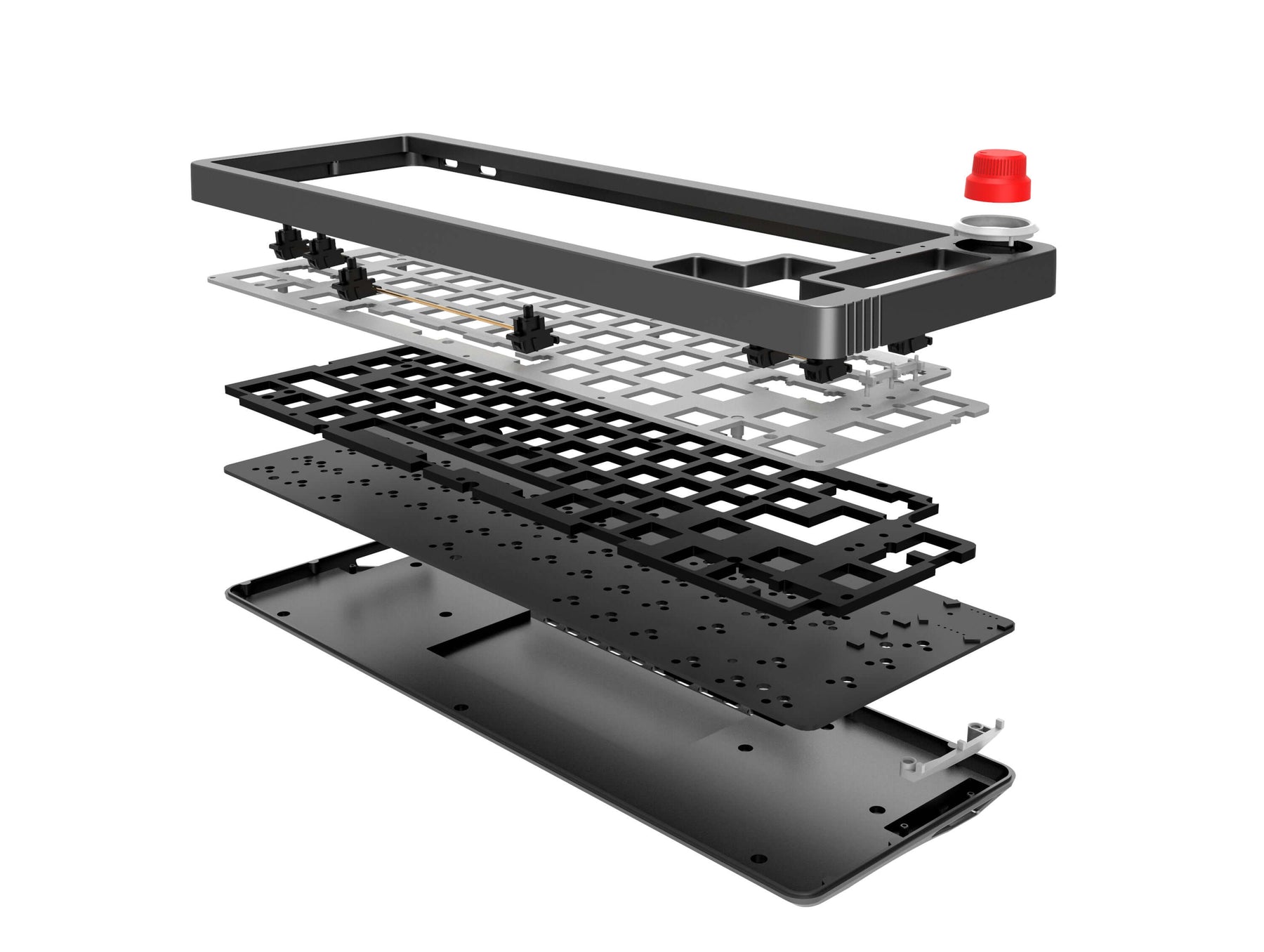 GamaKay LK67 65% mecanical Keyboard Case-Barebone version