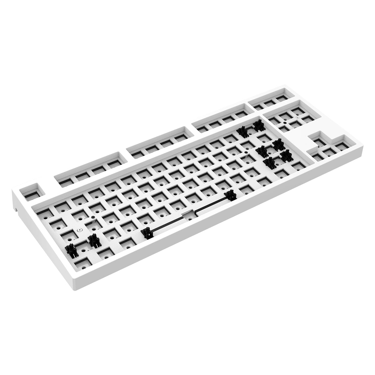 GamaKay CK87 80% Triple Mode RGB Mechanical Keyboard Customized Kit
