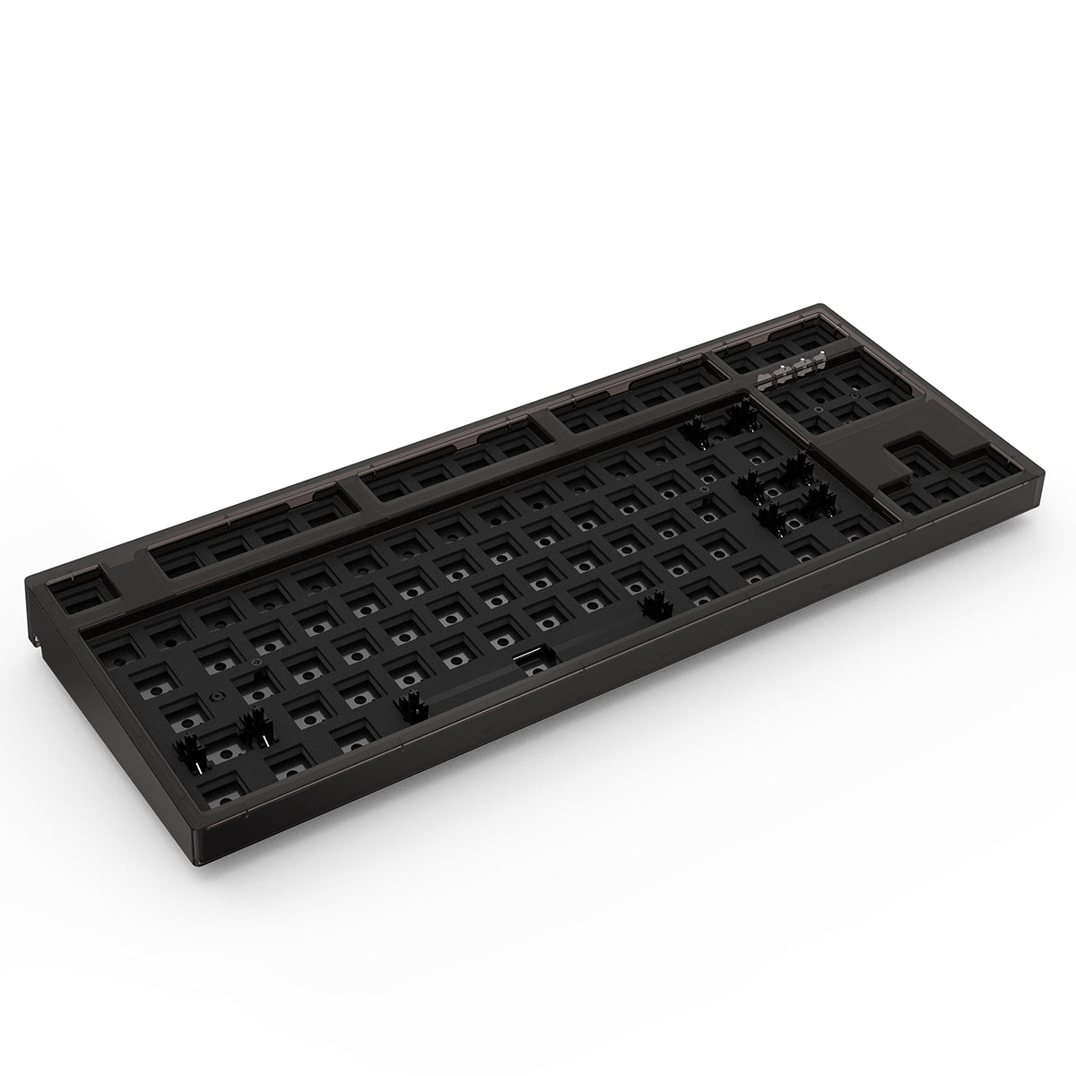 GamaKay CK87 80% Triple Mode RGB Mechanical Keyboard Customized Kit